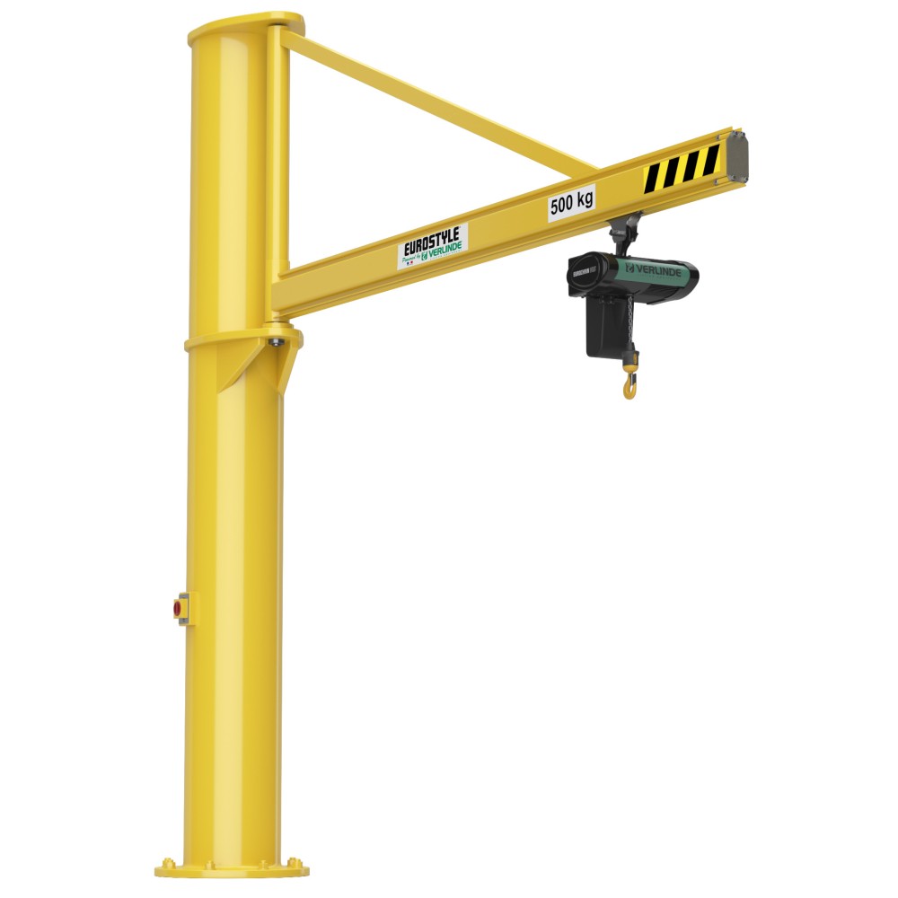 Macarale pivotante cu coloana - rotatie 270°